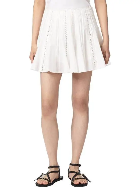 ALLSAINTS Frances Miniskirt - Optic White