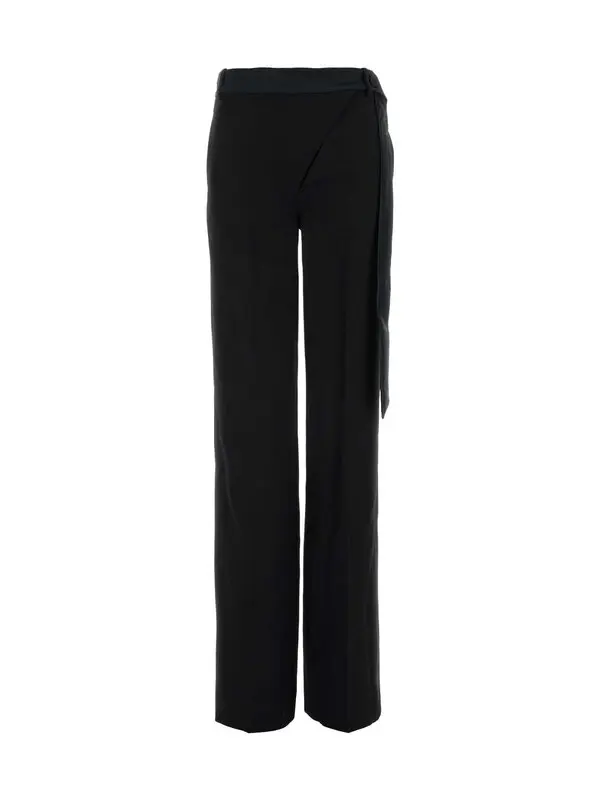 Attico Wool Pant - Black
