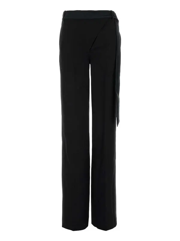 Attico Wool Pant - Black