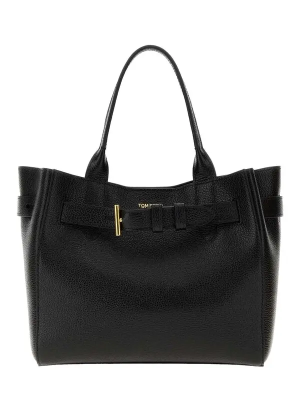 TOM FORD Leather Handbag - Black
