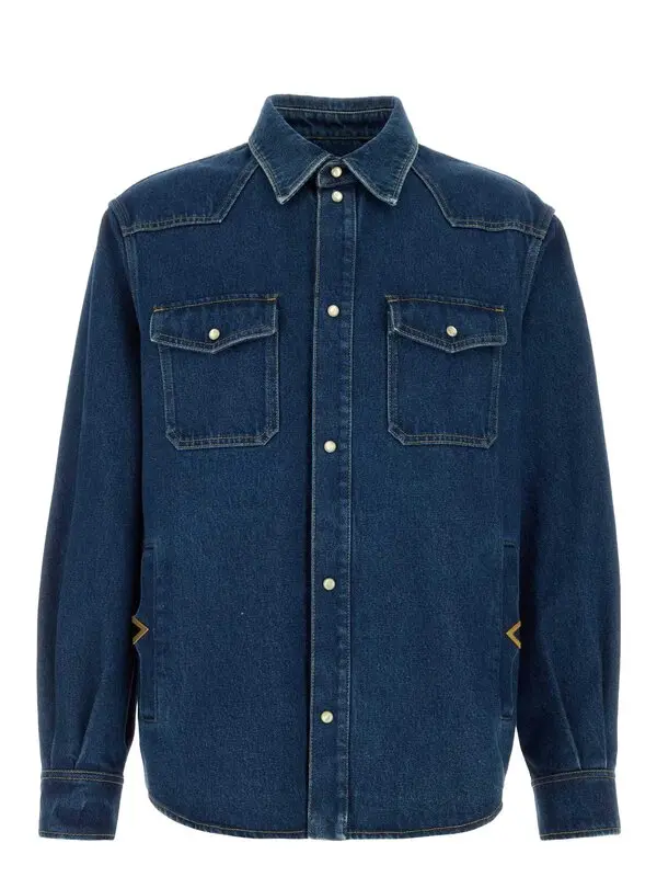 Valentino Garavani Denim Shirt - Multicolor