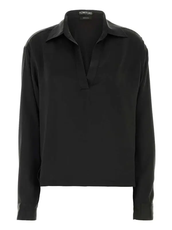 TOM FORD Silk Blouse - Black