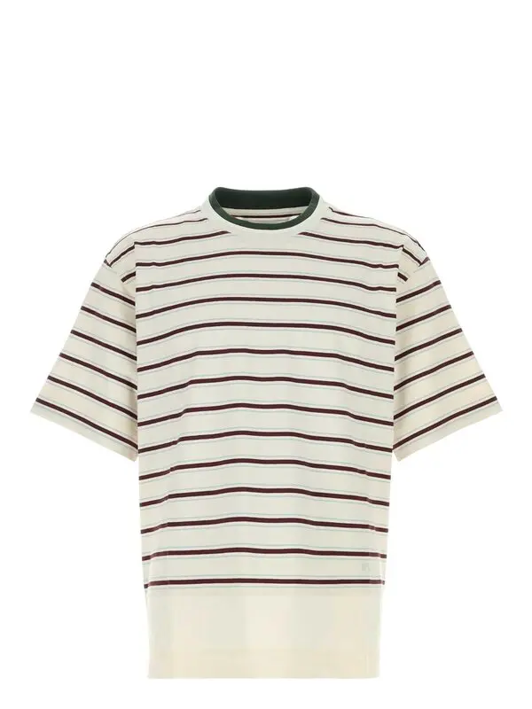 Bottega Veneta Embroidered Cotton T-shirt - Multicolor