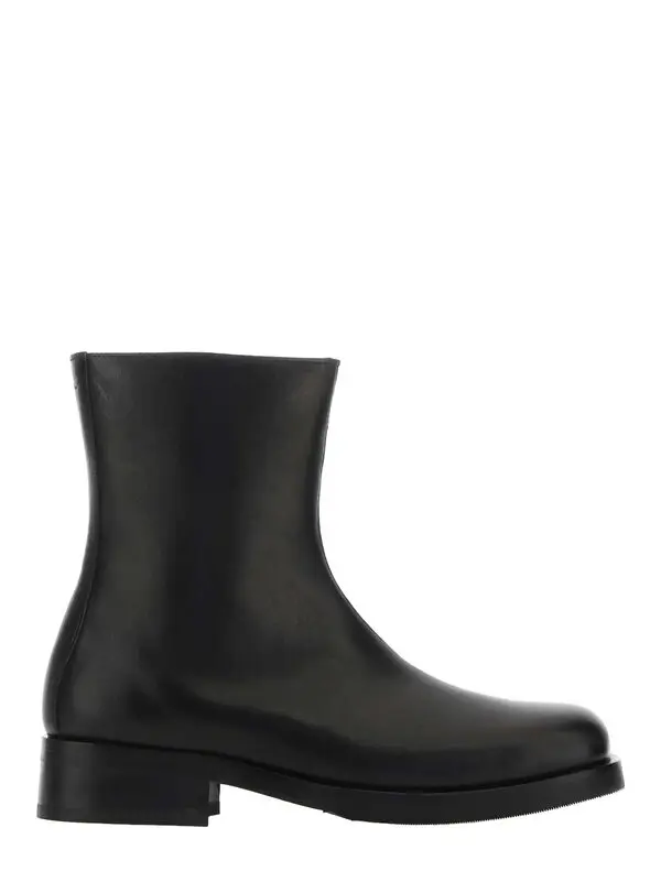 Our Legacy Leather Ankle Boots - Black