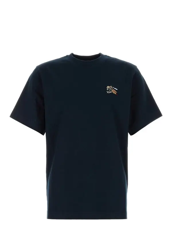 Burberry Midnight Cotton T-shirt - Blue