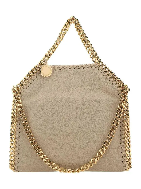 Stella McCartney Sand Shaggy Deer Micro Falabella Handbag - Brown