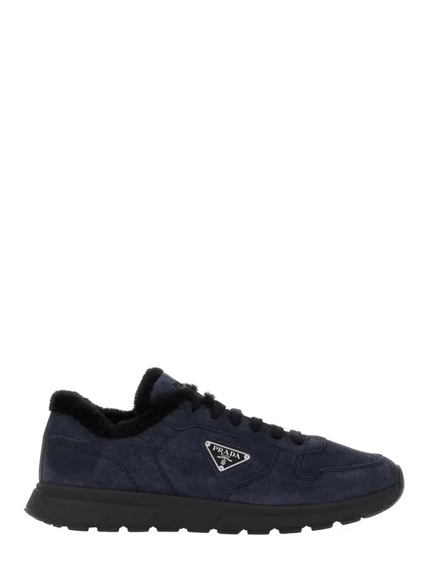 Prada Suede Prax 2.0 Sneakers - Blue