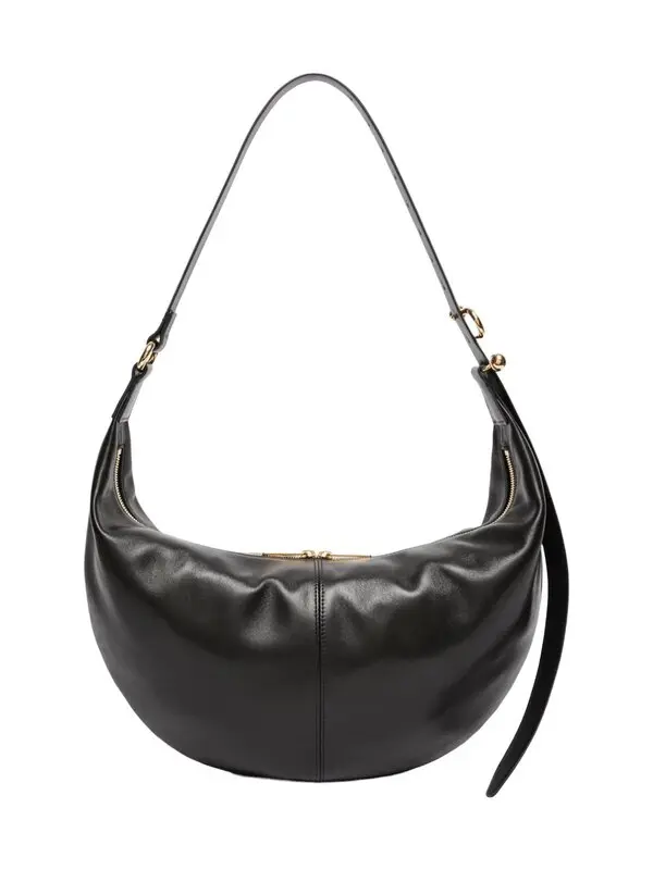 Sportmax Zippered Shoulder Bag - Black