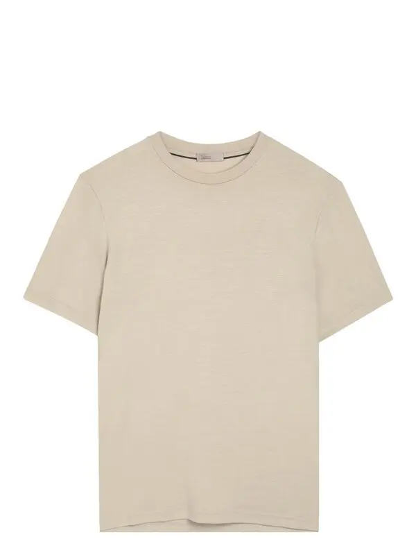Herno Wool-jersey T-shirt - Ecru