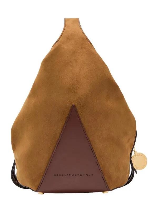 Stella McCartney Appaloosa Suede Bucket Bag - Tan