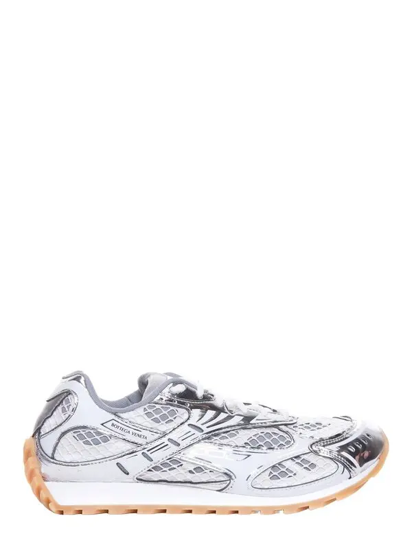 Bottega Veneta Orbit Sneakers - Silver