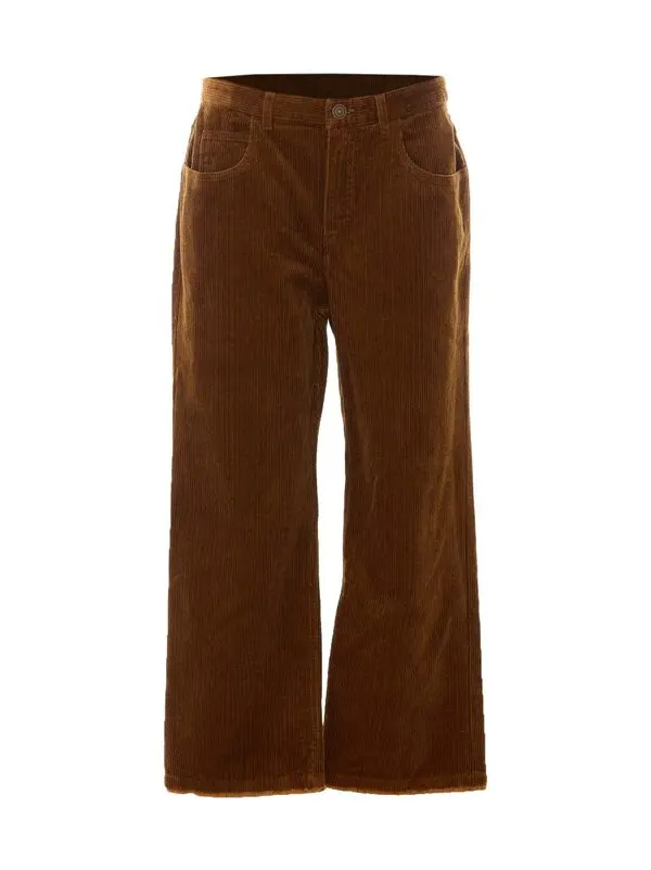 Isabel Marant Étoile Ruthie Wide Leg Trousers - Brown