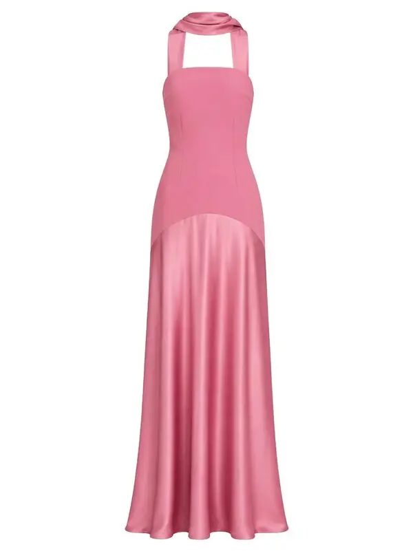Solace London Mae Maxi Dress - Pink