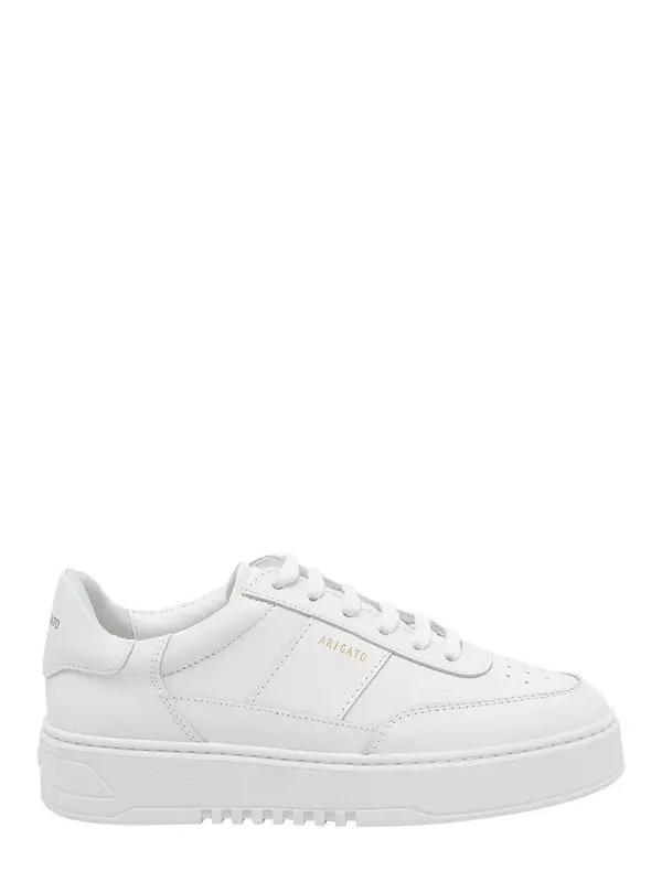 Axel Arigato Orbit Vintage Leather Lace-up Sneakers - White