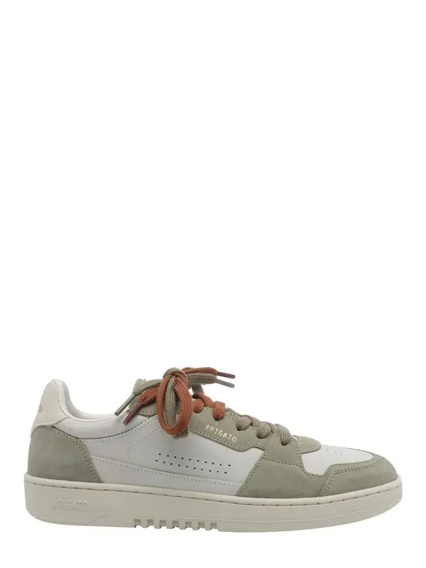Axel Arigato Jade Suede Leather Color Block Sneakers - Green