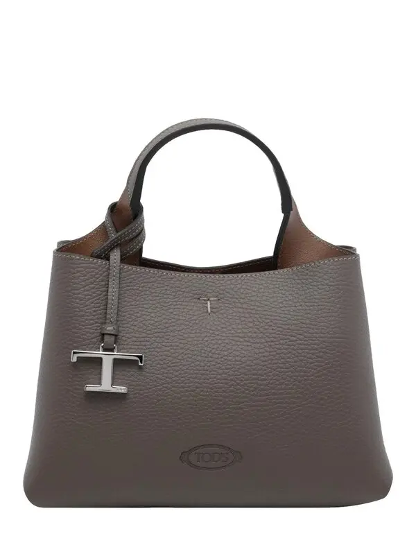 TOD'S Micro T Timeless Leather Handbag - Green