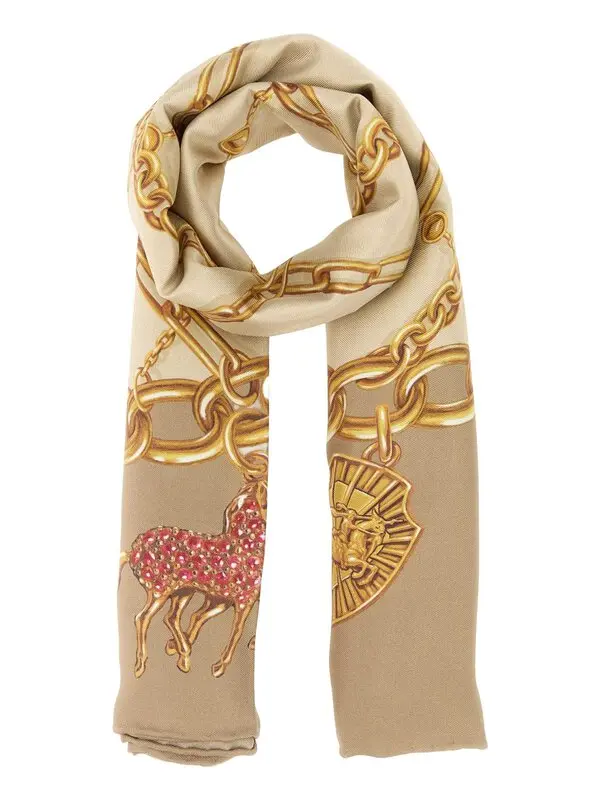 Burberry Printed Silk Foulard - Multicolor