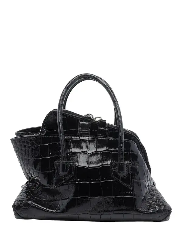 Attico Mini La Passeggiata Handbag - Black
