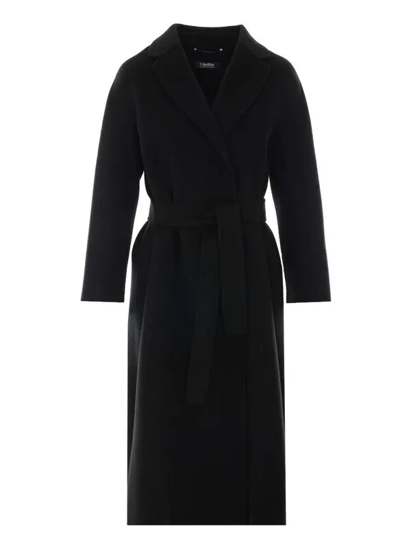 Max Mara Esturia Coat Wool - Black