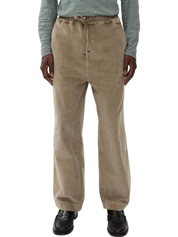Officine Générale Fernand Washed Corduroy Pants - Faded Ginger