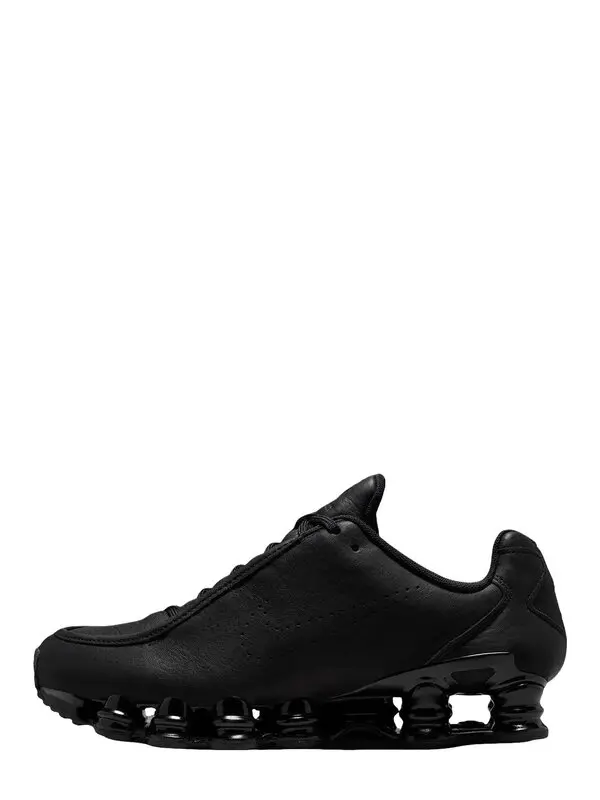 Nike Shox Tl "black Leather - Black/black/black