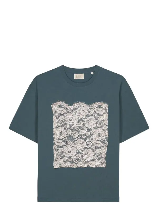 EFFEI Lumière Lace T-shirt - Blue