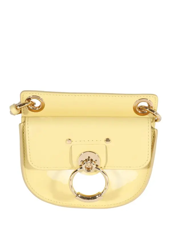 Chloé Tess Leather Shoulder Bag - Yellow