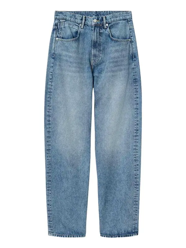ALLSAINTS Rivet Straight Jeans - Blue