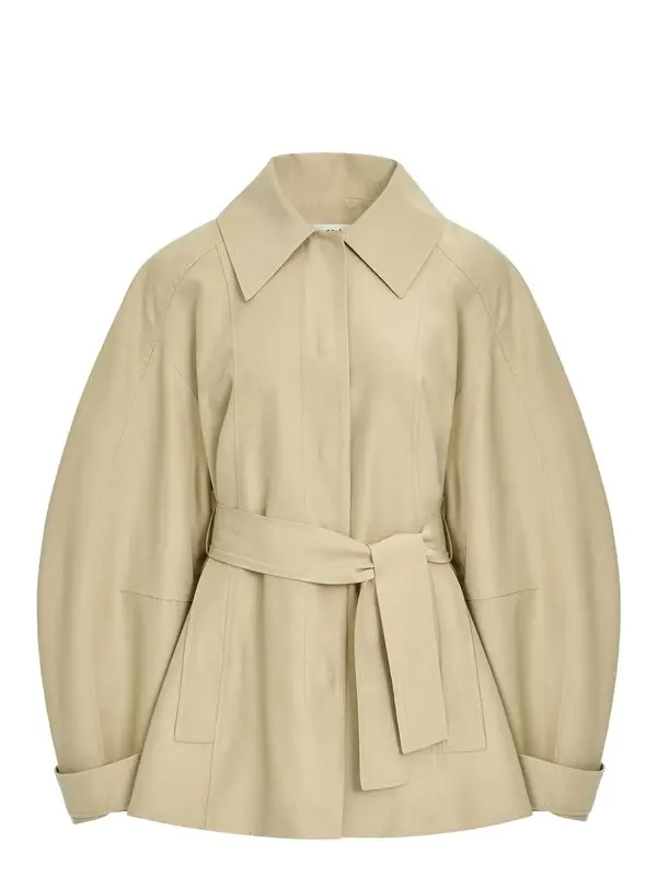 Source Unknown Roanna Cocoon Jacket - Brown