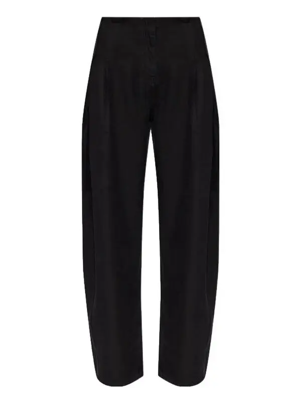IRO PARIS Pleated Wide-leg Trousers - Black