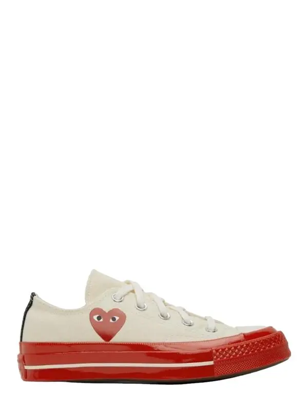 Play Comme Des Garcon Comme Des Garçons Play X Converse Low-top Sneakers - Multicolor