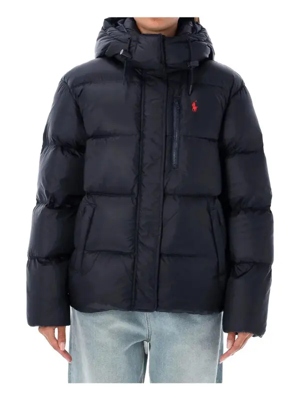 Polo Ralph Lauren Water-repellent Quilted Down Jacket - Navy