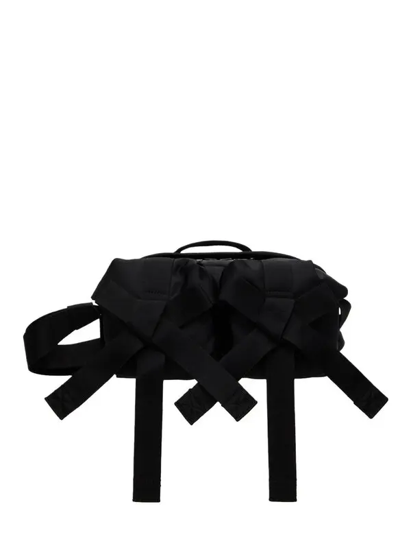 Simone Rocha Bow Detail Crossbody Bag - Black