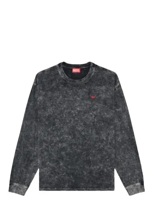 DIESEL® Long-sleeve T-shirt - Black