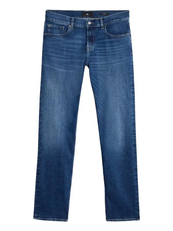 7 For All Mankind Straight Leg Jeans - Blue