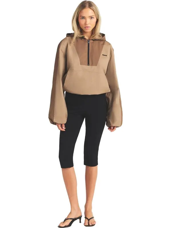 SKIMS Half Zip Pullover - Desert