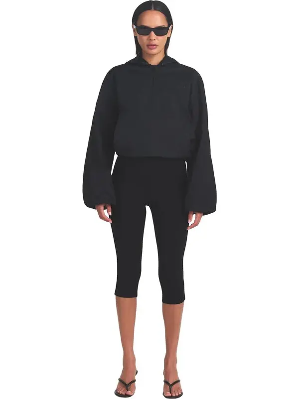 SKIMS Half Zip Pullover - Onyx