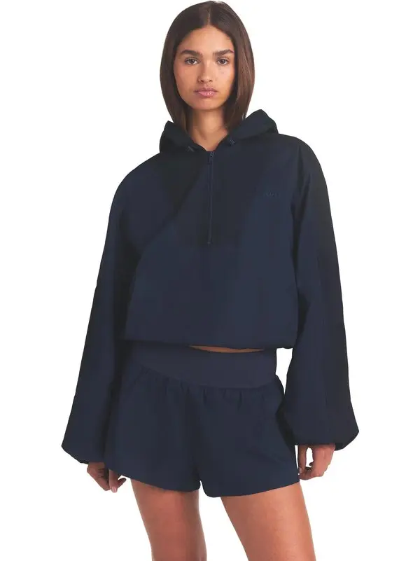 SKIMS Half Zip Pullover - Navy