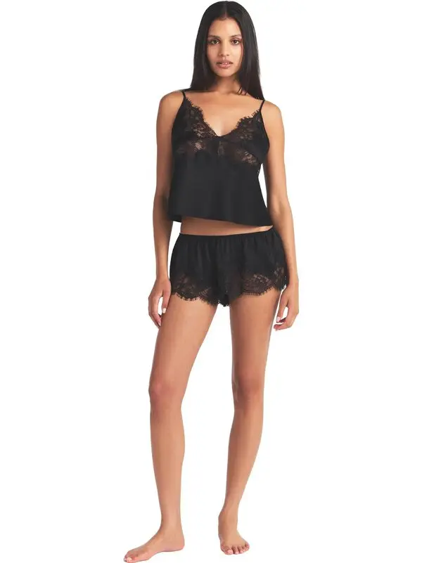 SKIMS Silk Lace Short - Onyx