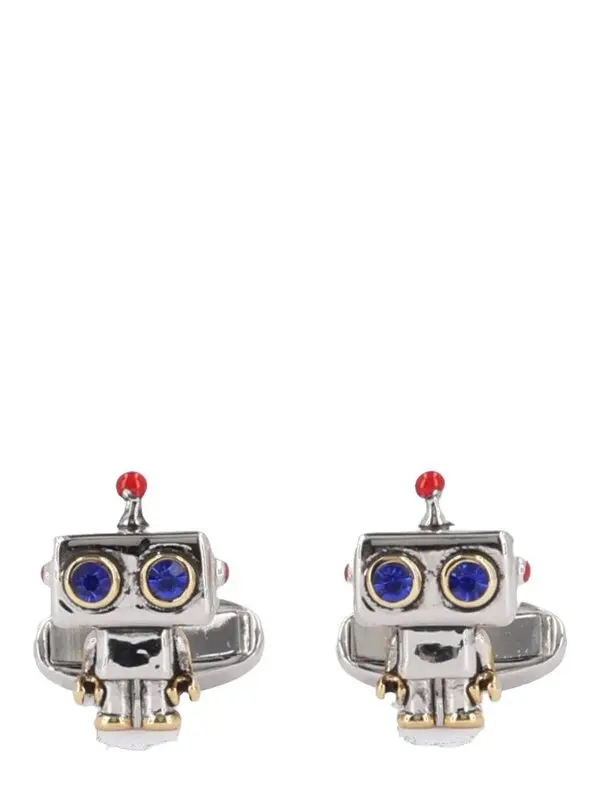 Paul Smith Robot Cufflinks - Silver