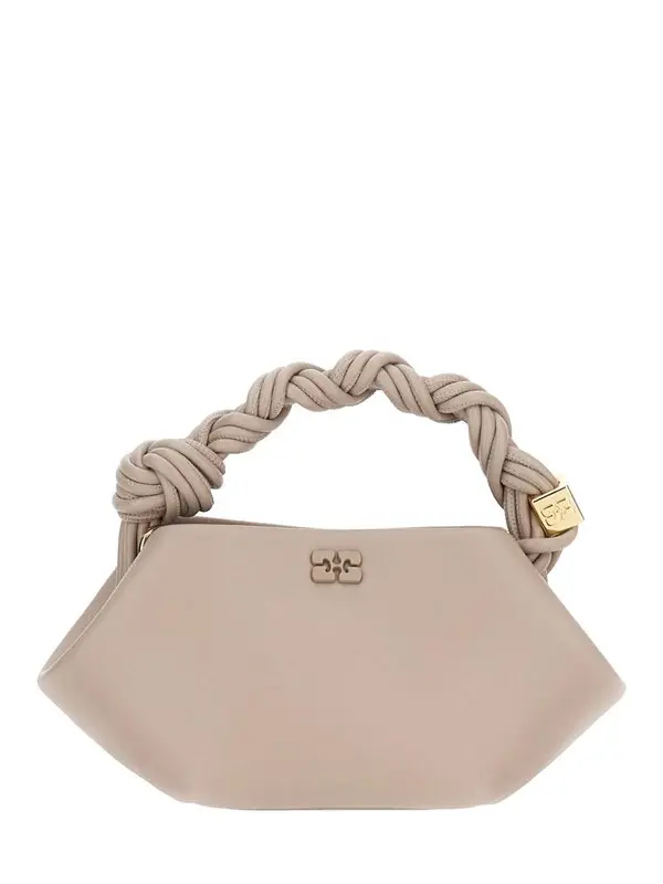 GANNI Borsa Bou Mini Handheld Bag - Gray