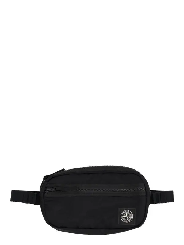 Stone Island Marsupio In Nylon Metal - Black
