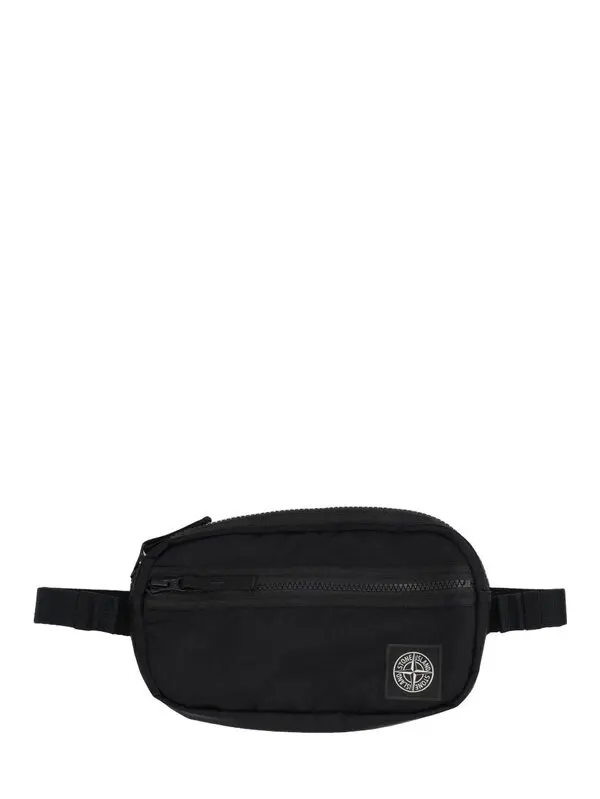 Stone Island Nylon Metal Belt Bag - Black