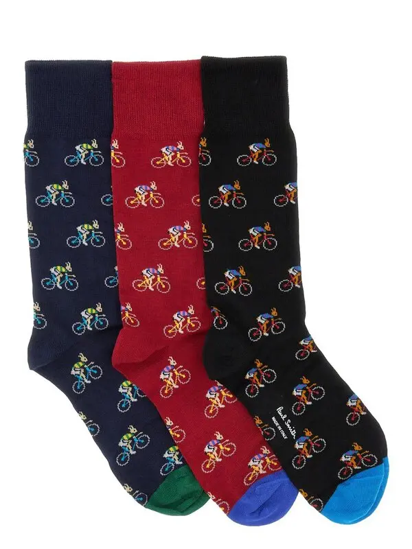 Paul Smith 3-pack Calzini - Multicolor