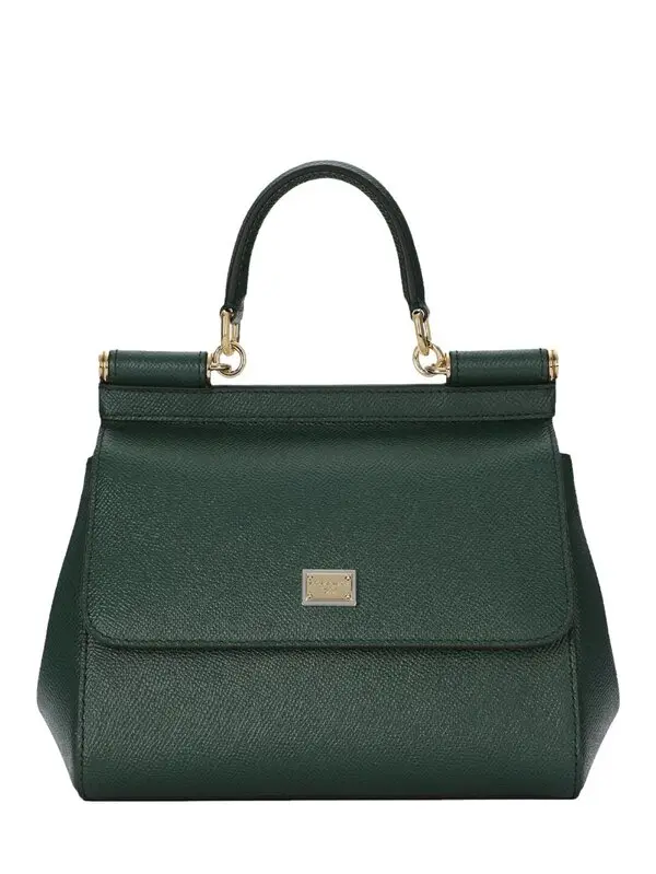 Dolce & Gabbana Sicily Medium Top Handle Bag - Blue