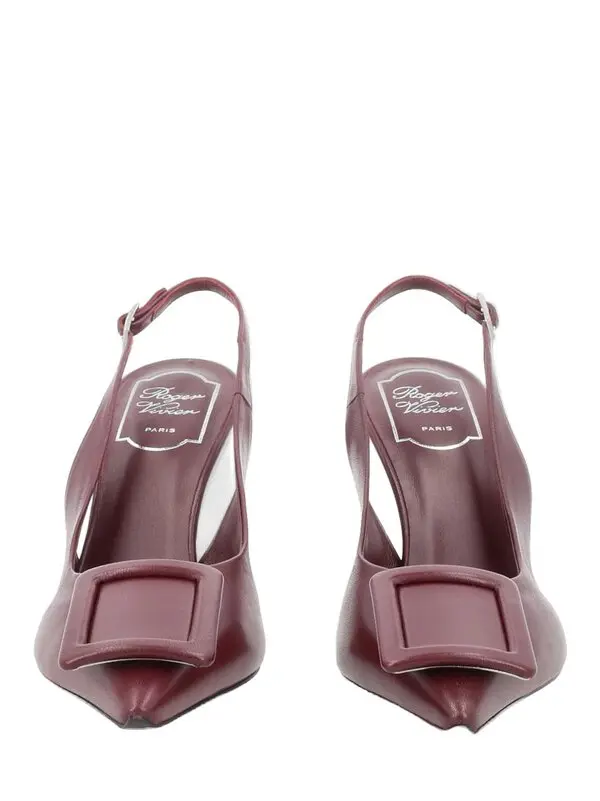 ROGER VIVIER Slingback Pumps - Red
