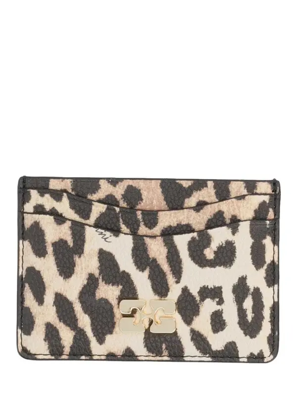 GANNI Portacarte Bou Card Holder - Multicolor