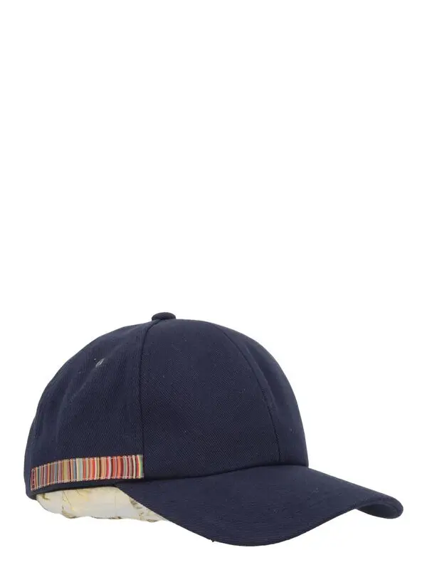 Paul Smith Cappello Da Baseball Signature Stripe - Blue
