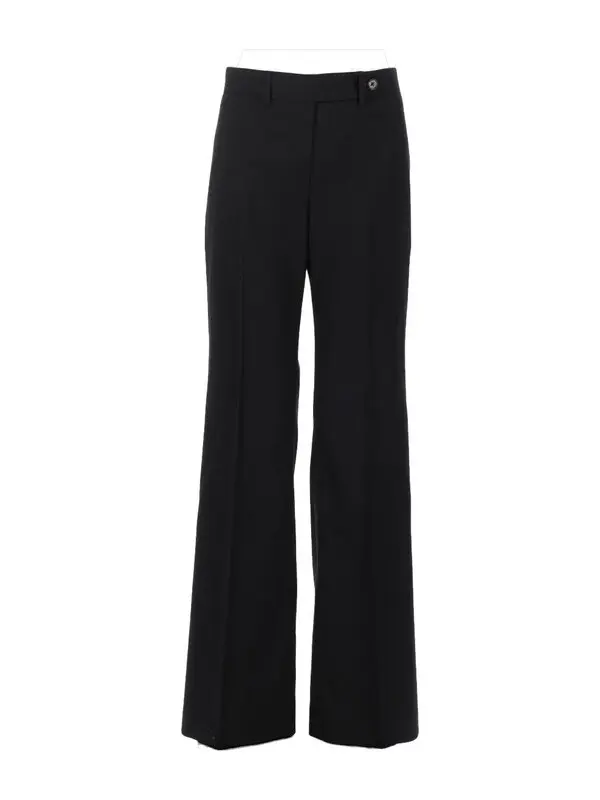 Paul Smith Bootcut Wool Trousers - Black