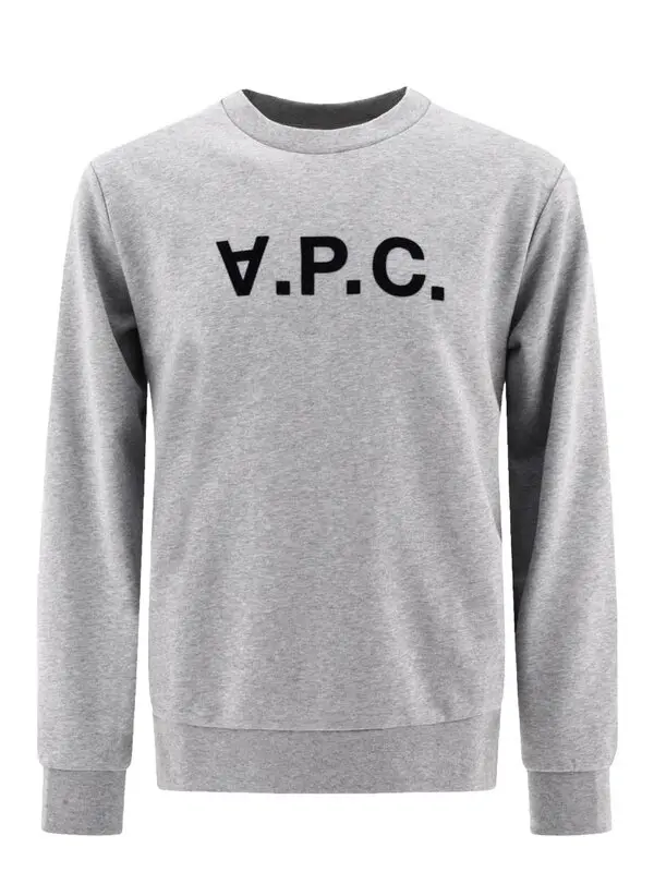 A.p.c. Grand V.p.c. Organic Cotton Sweatshirt - Gray